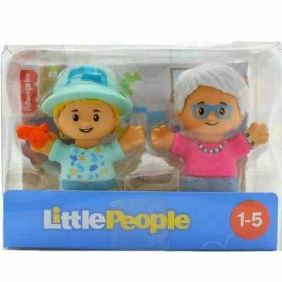 Fisher Price Little People 2 Pack - Grandma and Grandson - Thomas Online