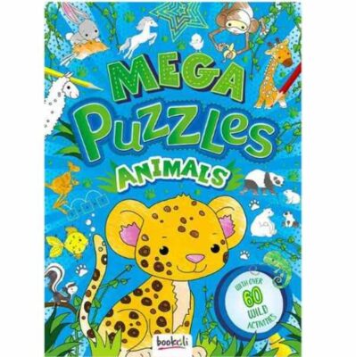 Activity Book - Mega Puzzles - Animals - Thomas Online
