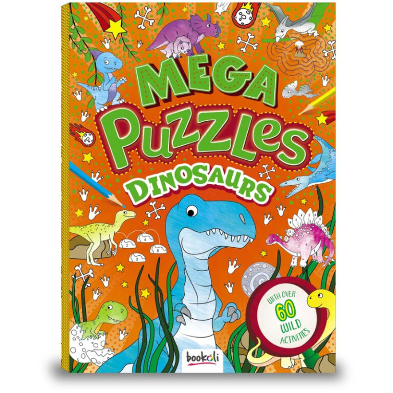 Activity Book - Mega Puzzles - Dinosaurs - Thomas Online