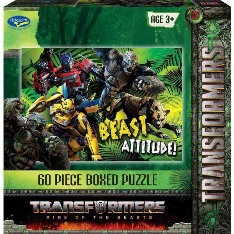 Transformers Jigsaw Puzzle - 60 Piece - Beast Attitude! - Thomas Online