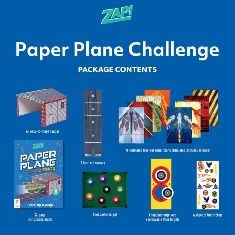 Zap! Paper Plane Challenge Kit - Thomas Online
