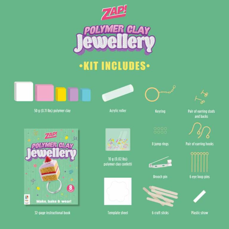 Zap! Polymer Clay Jewellery Kit - Thomas Online