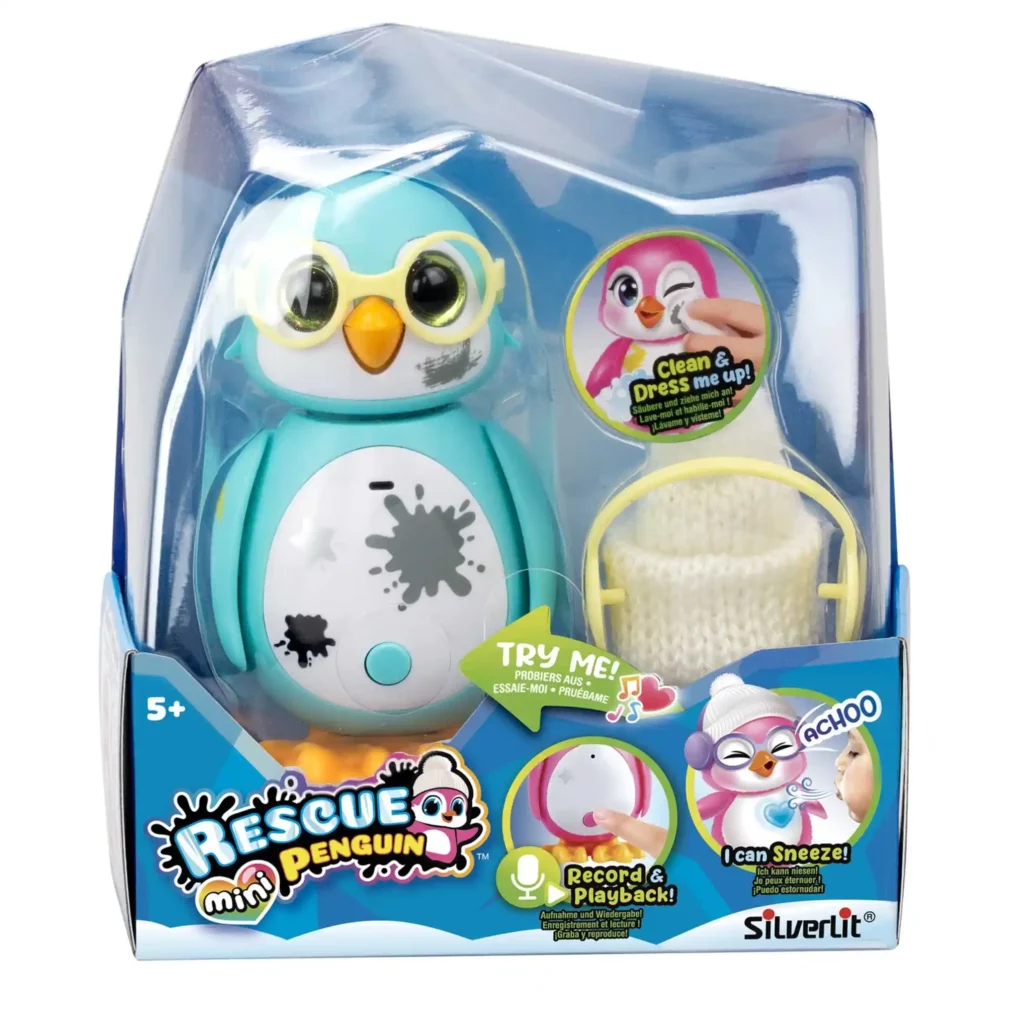 Silverlit Rescue Penguin - Mini - Blue - Thomas Online