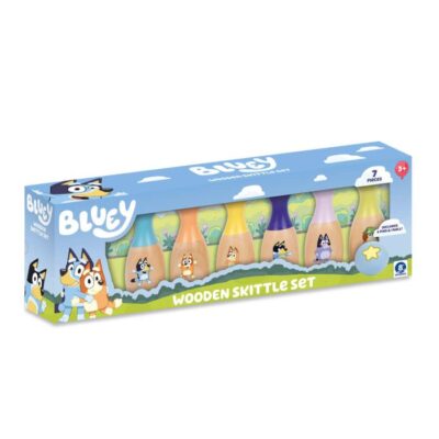 Bluey Wooden Skittle Set - Thomas Online