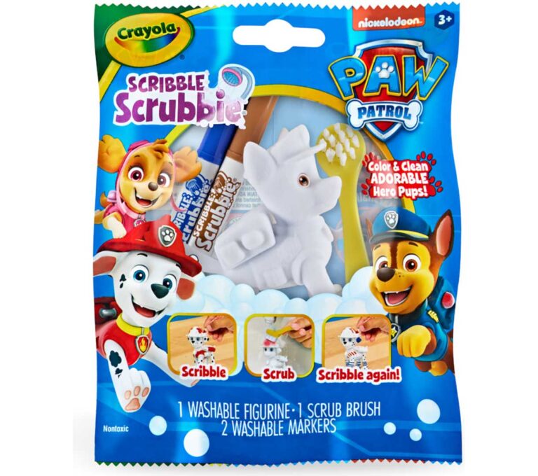 Crayola Craft - Scribble Scrubbie Single Pack - Paw Patrol - Chase ...