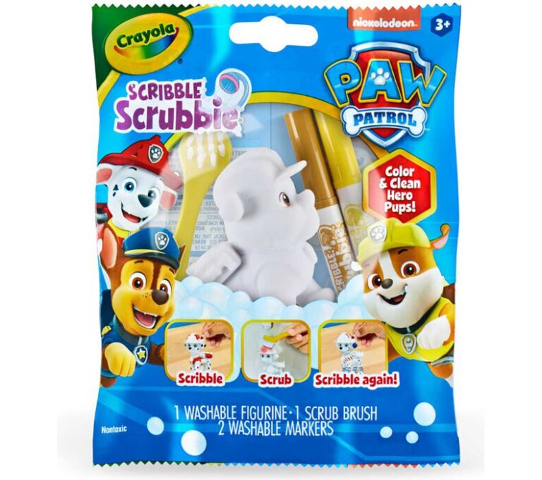 Crayola Craft - Scribble Scrubbie Single Pack - Paw Patrol - Rubble ...