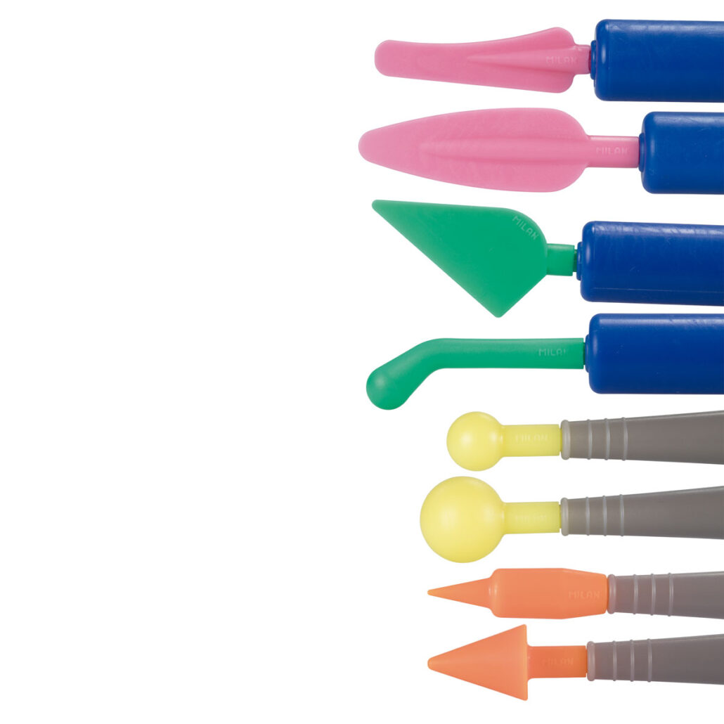 Milan Modelling Tools Set 10 Piece Clay and Dough Tool Kit - Thomas Online